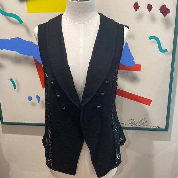 Vanity | Jackets & Coats | Like New Vanity Laceside Vest | Poshmark